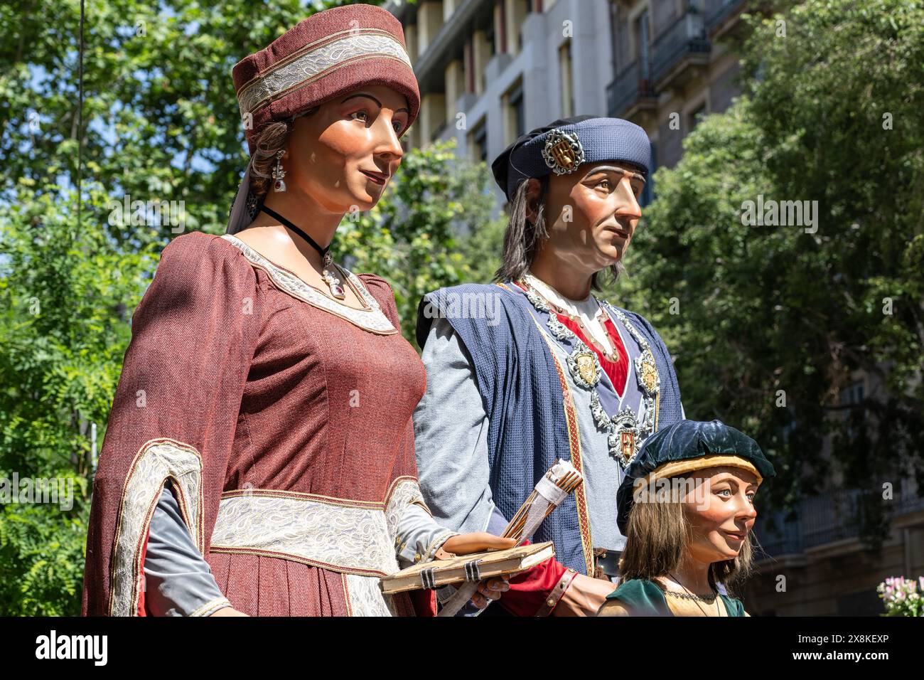 The Giants parade is a popular event for the whole family. Huge giants ...