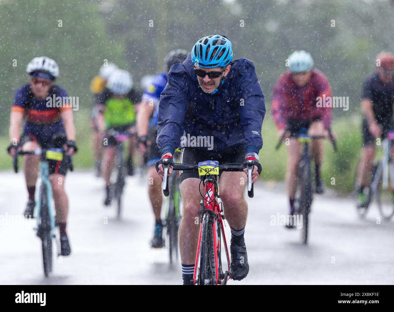 Brentwood, uk,26th may 2024 Ford Ride London Starting in central London ...