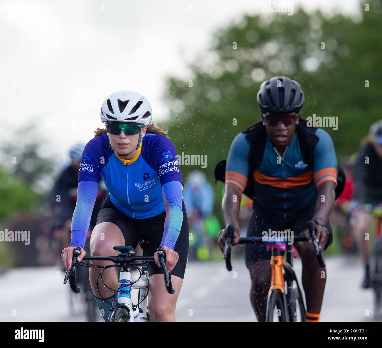 Brentwood, uk,26th may 2024 Ford Ride London Starting in central London ...