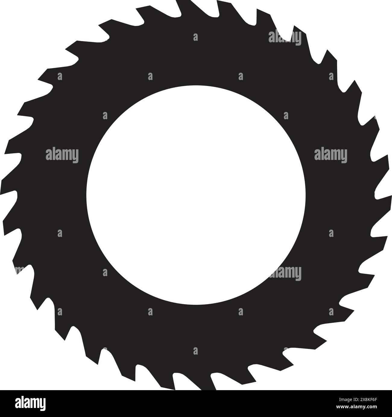 Round Circular Saw Industrial Border Frame. Ideal for vintage label or ...