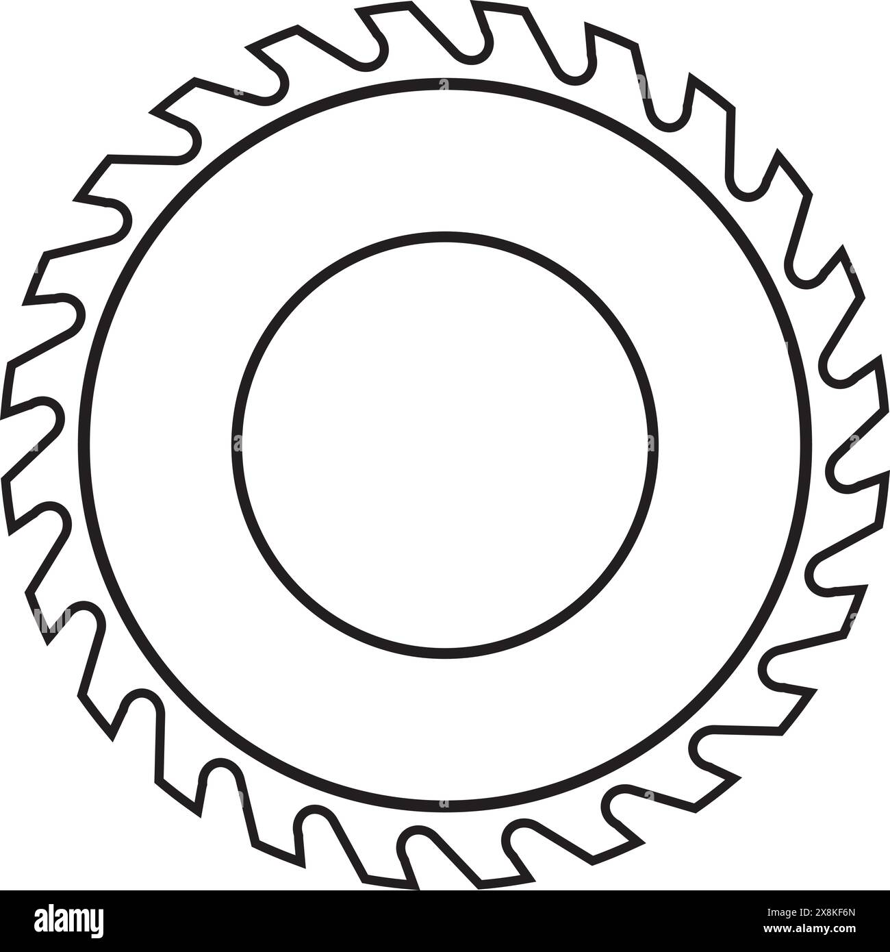 Round Industrial Border Frame. Ideal for vintage label or logo designs ...