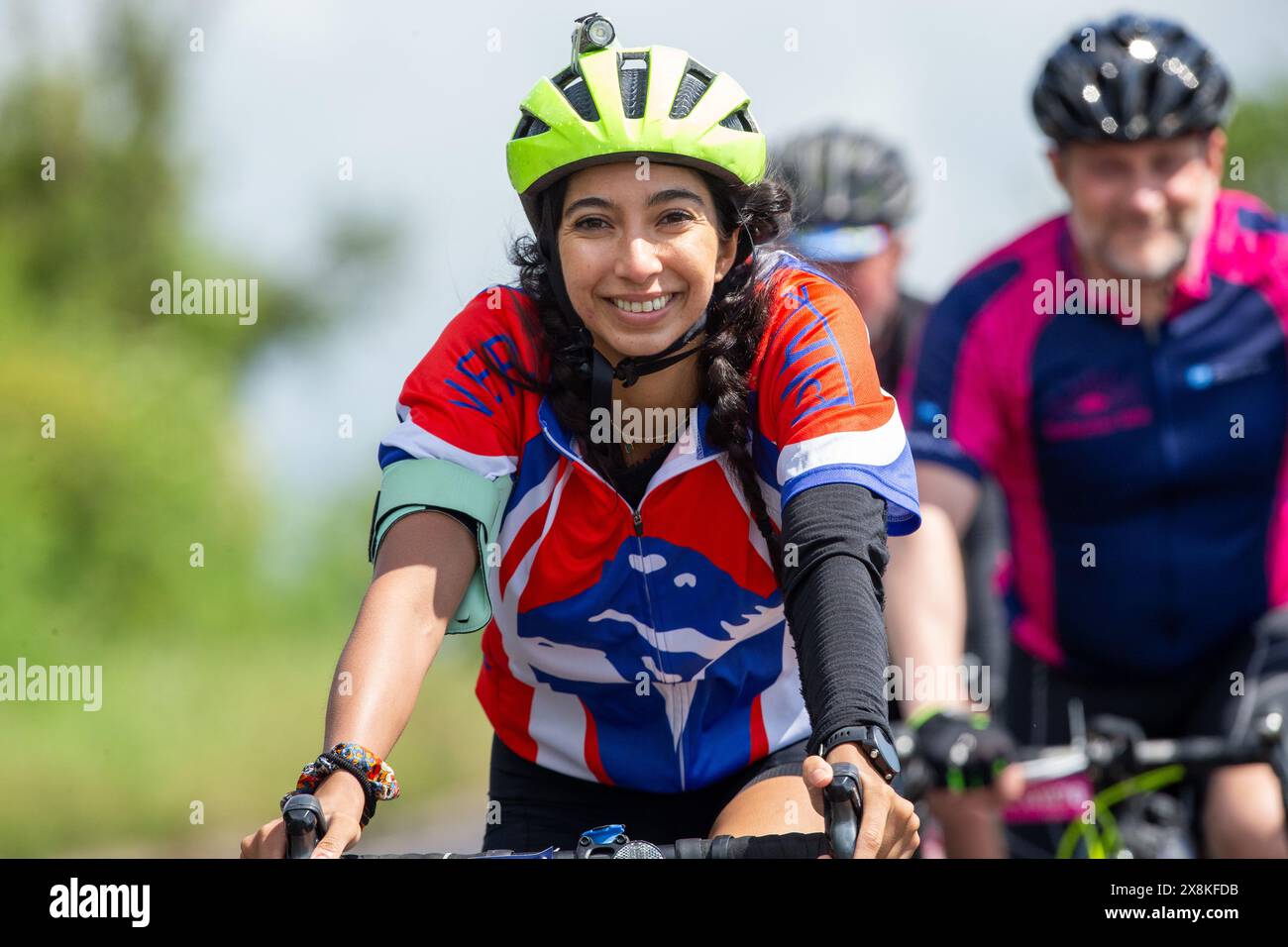 Brentwood, uk,26th may 2024 Ford Ride London Starting in central London ...