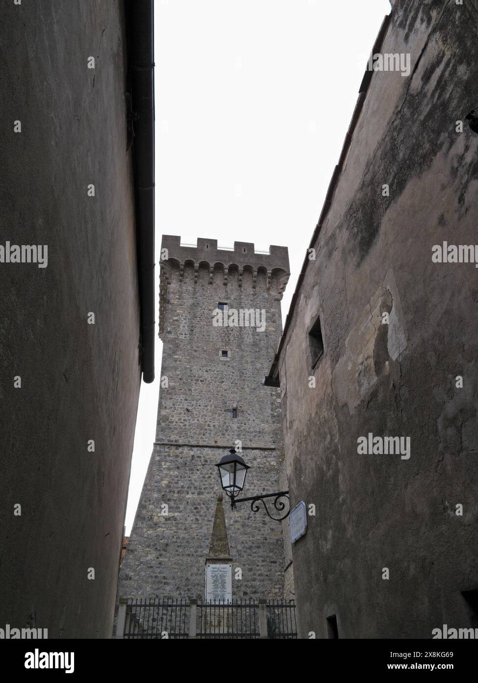 italy, tuscany, Capalbio ancient tower Stock Photo - Alamy