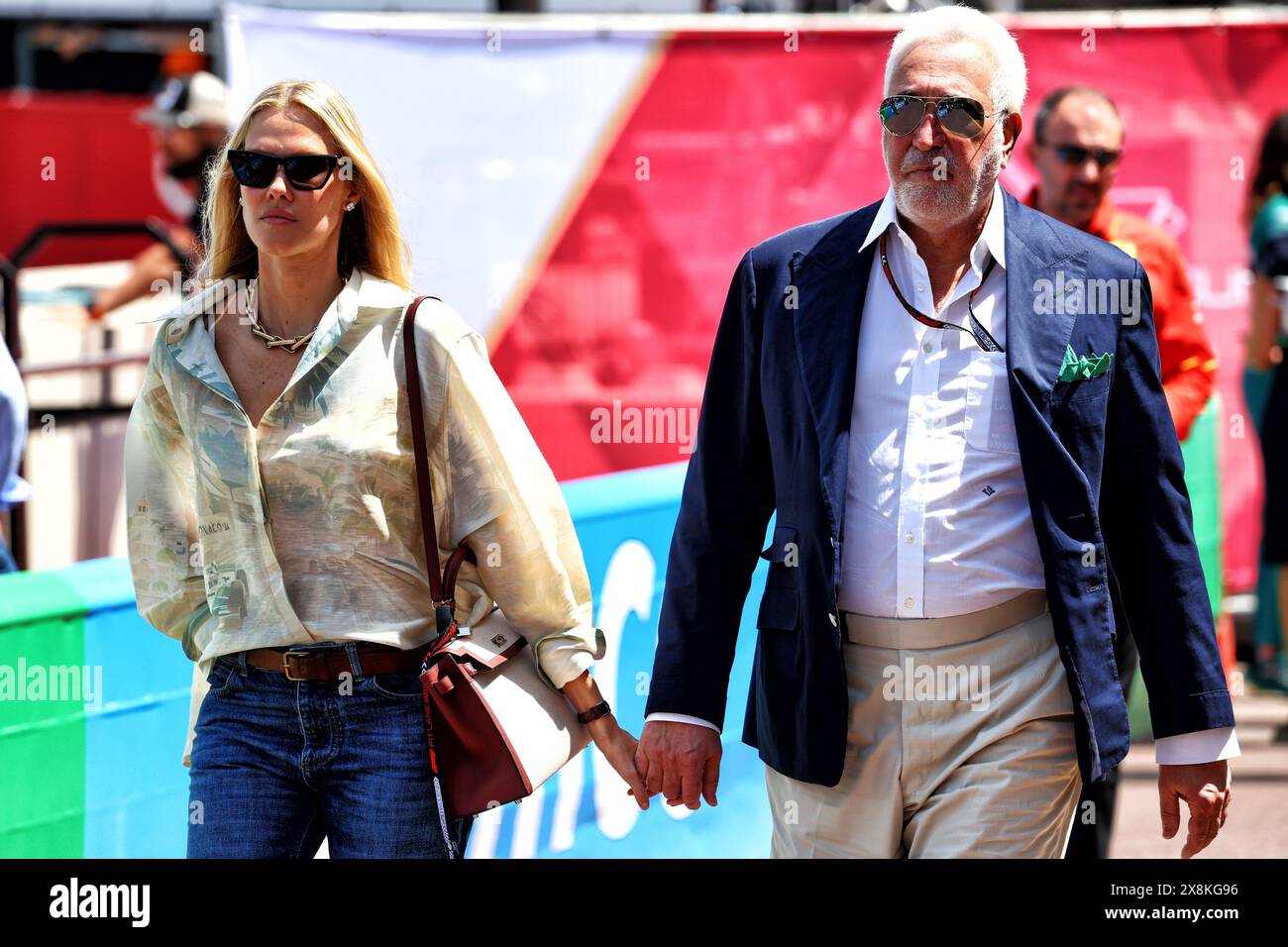 Monte Carlo, Monaco. 26th May, 2024. Lawrence Stroll (CDN) Aston Martin ...
