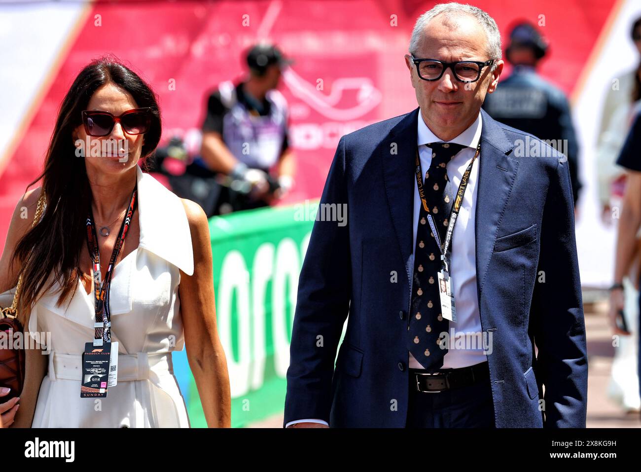 Monte Carlo, Monaco. 26th May, 2024. Stefano Domenicali (ITA) Formula ...
