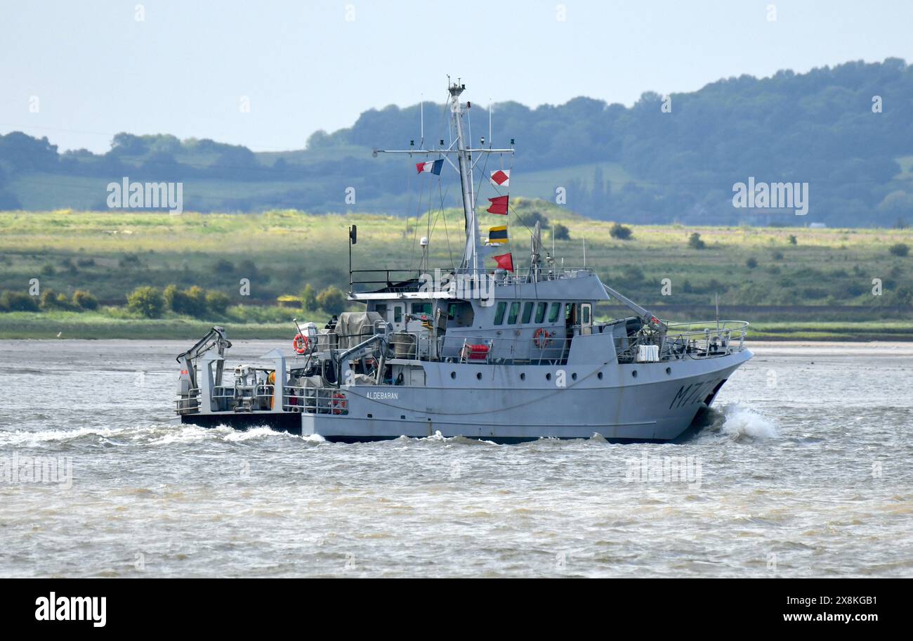 Antares class of sonar towing mcm vessels hi-res stock photography and ...