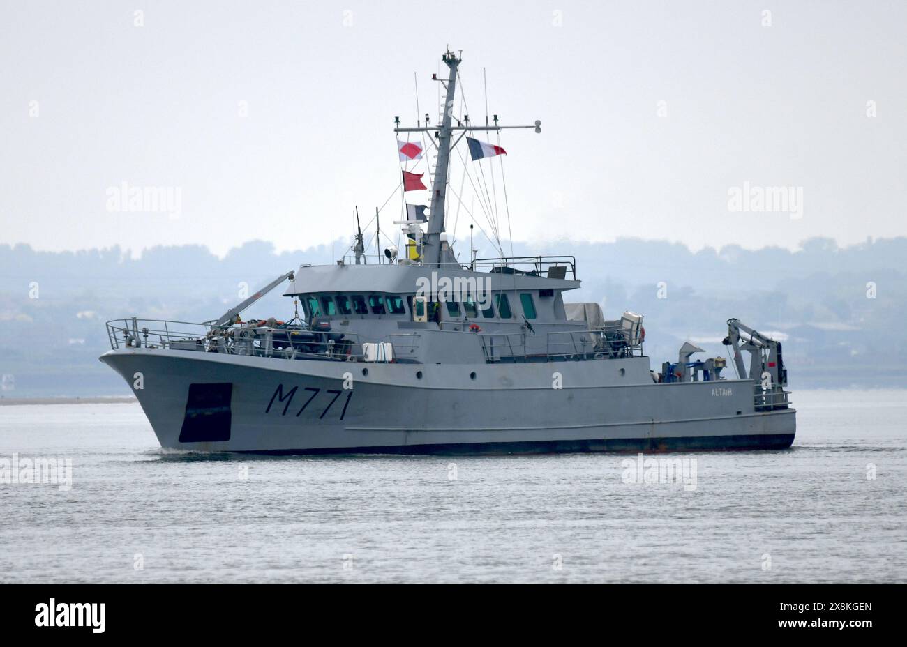 Antares class of sonar towing mcm vessels hi-res stock photography and ...