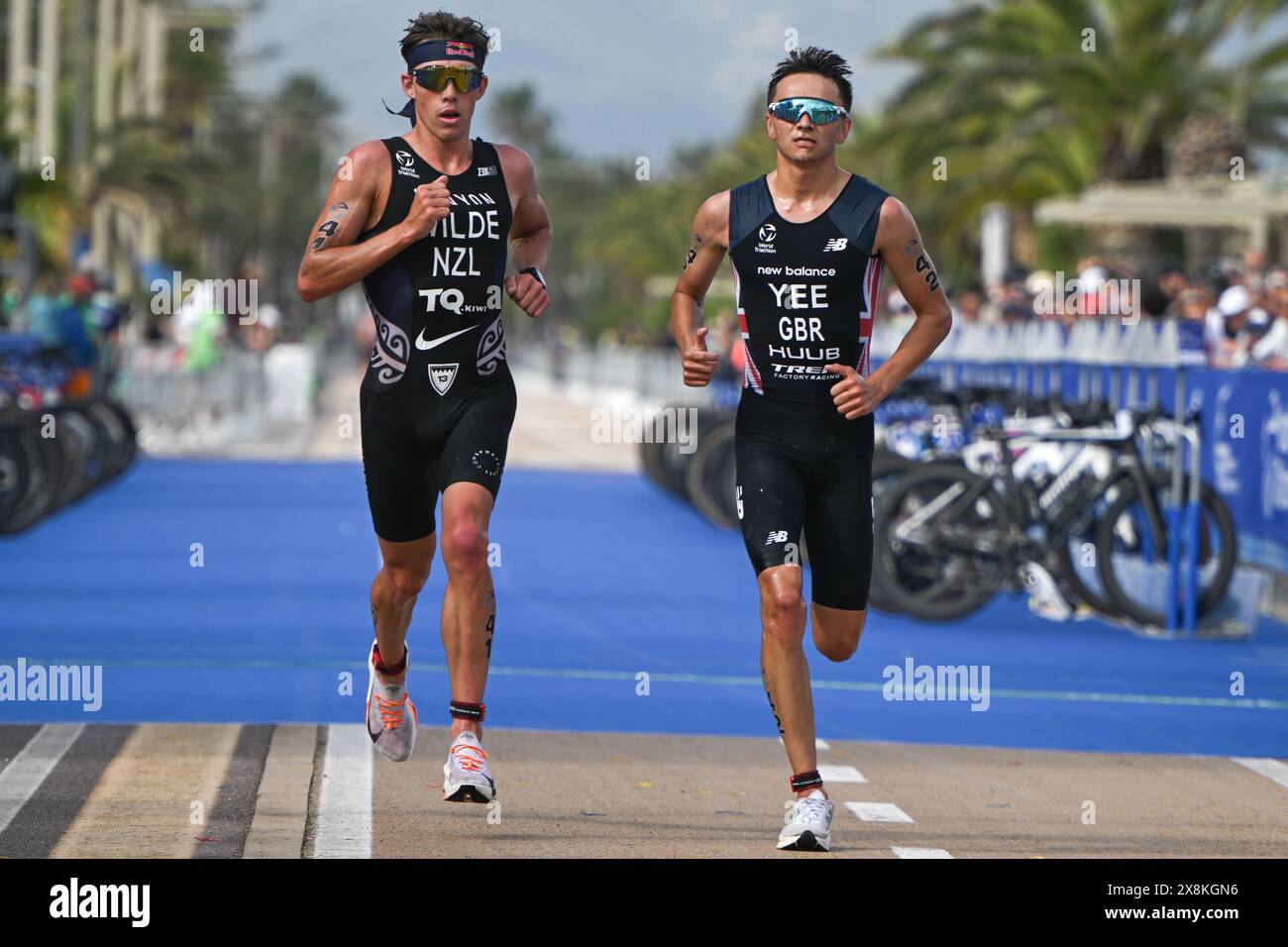 Alex Yee of Great Britain on his way to winning the men's race from ...