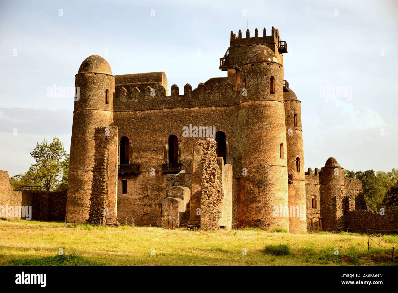 ETHIOPIA- Fasilides Castle, Imperial City of Gondar Stock Photo - Alamy