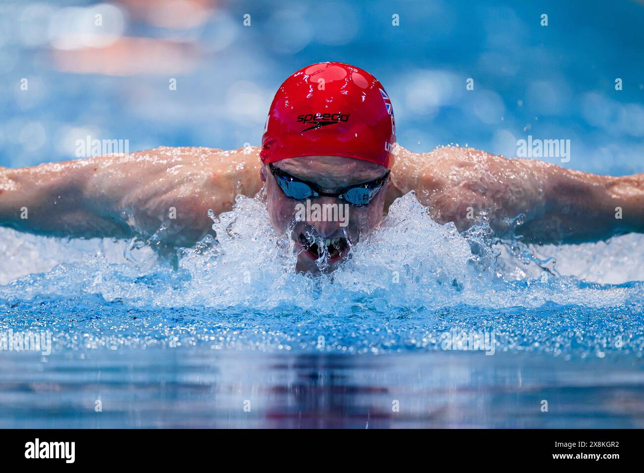 LONDON, UNITED KINGDOM. 26 May, 2024. Max Litchfield of Great Britain ...