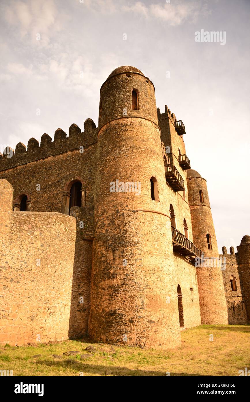 ETHIOPIA- Fasilides Castle, Imperial City of Gondar Stock Photo - Alamy
