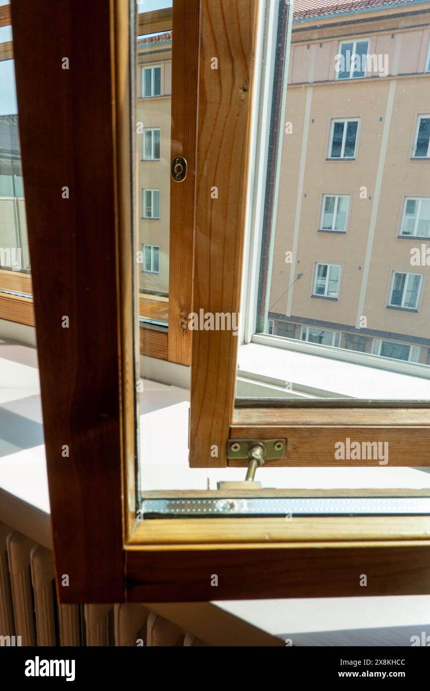 double, triple glazed windows Finland Stock Photo - Alamy