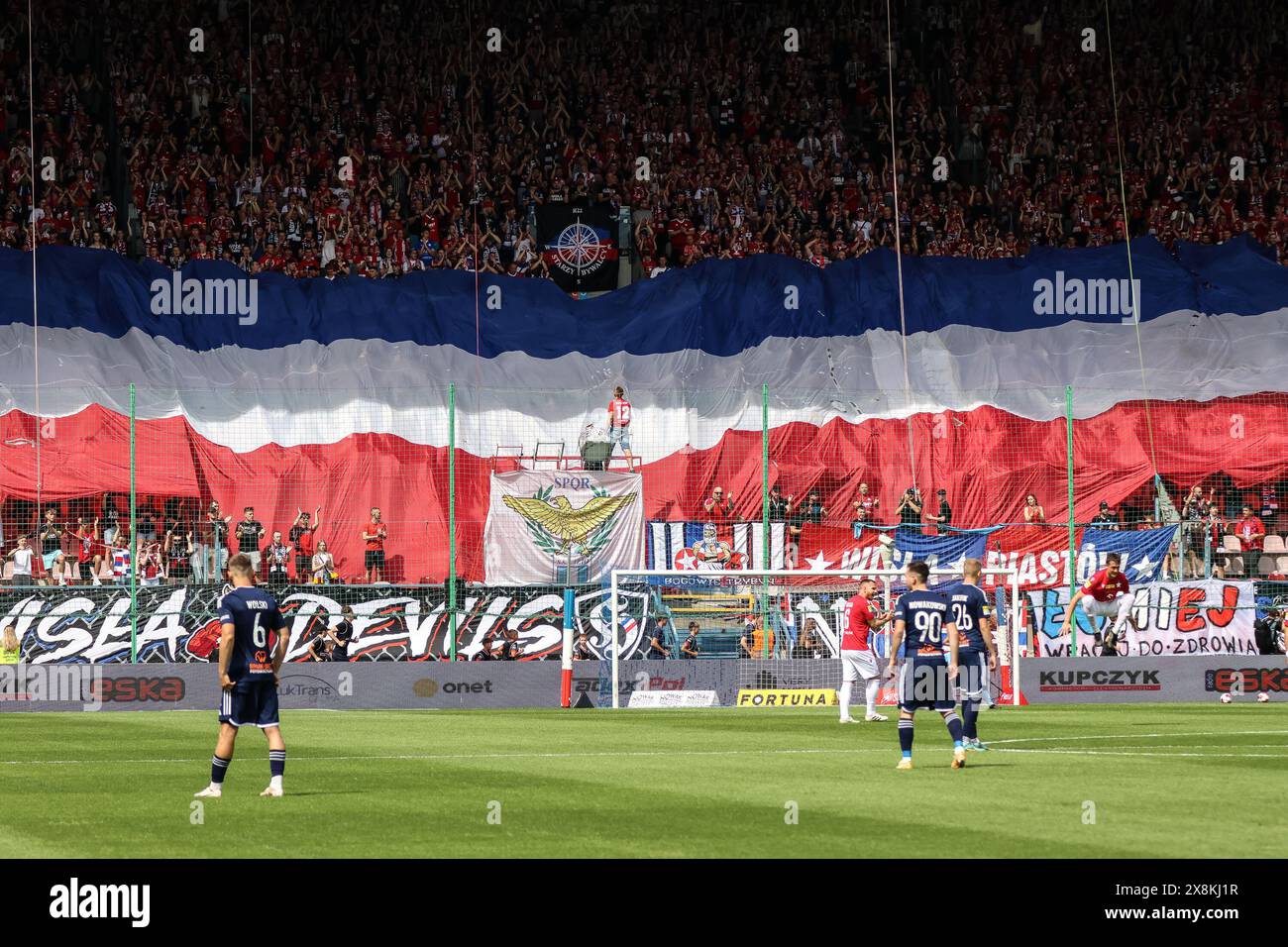 05.26.2024 Krakow (Cracow) Poland, Football Fortuna 1 Liga (Polish 1st ...