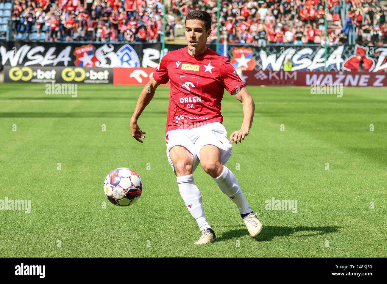 05.26.2024 Krakow (Cracow) Poland, Football Fortuna 1 Liga (Polish 1st ...