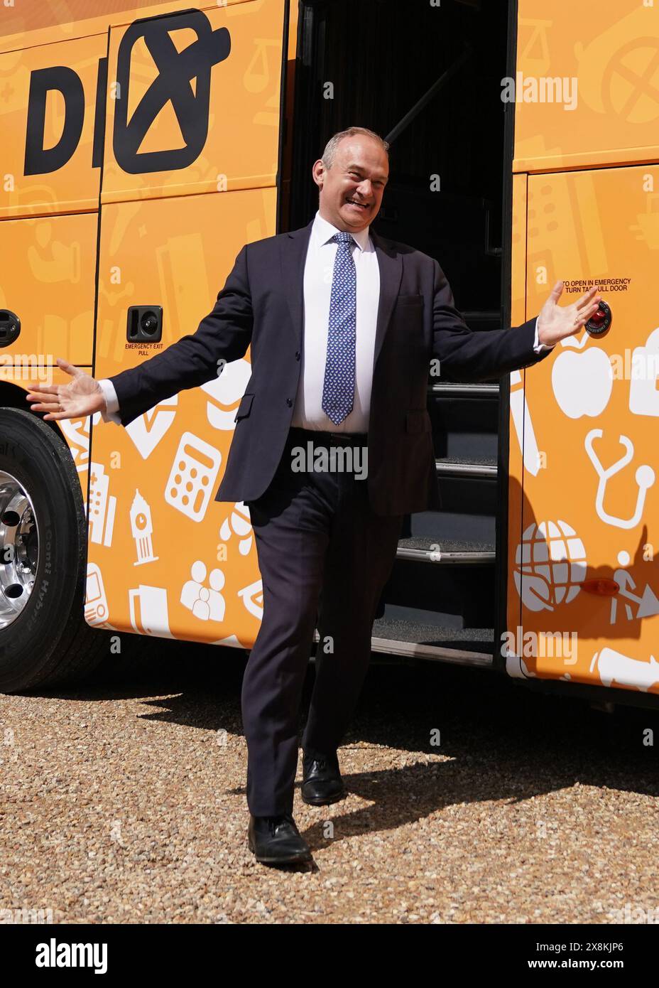 Liberal Democrat leader Sir Ed Davey launches his party's General ...
