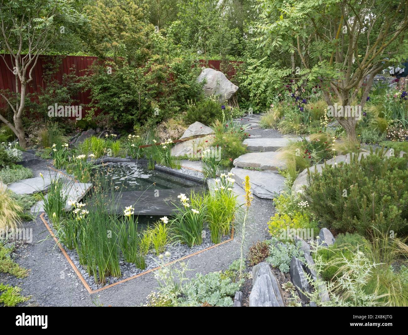 Show Garden at Chelsea Flower Show 2024 Stock Photo - Alamy