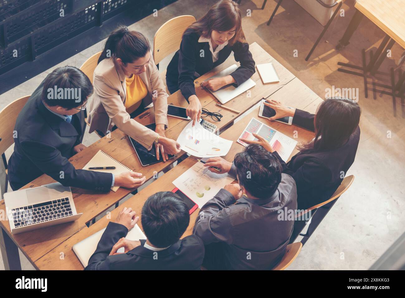 Teamwork Concept. Collaboration Team Meeting Communication with ...