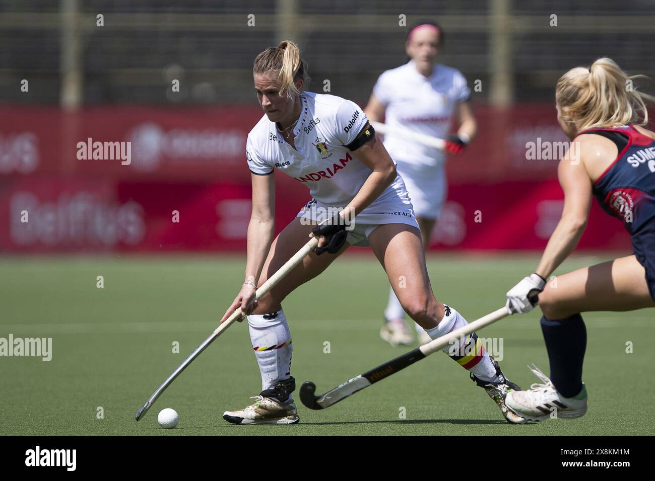 Antwerp, Belgium. 26th May, 2024. Belgium's Alix Gerniers pictured in ...