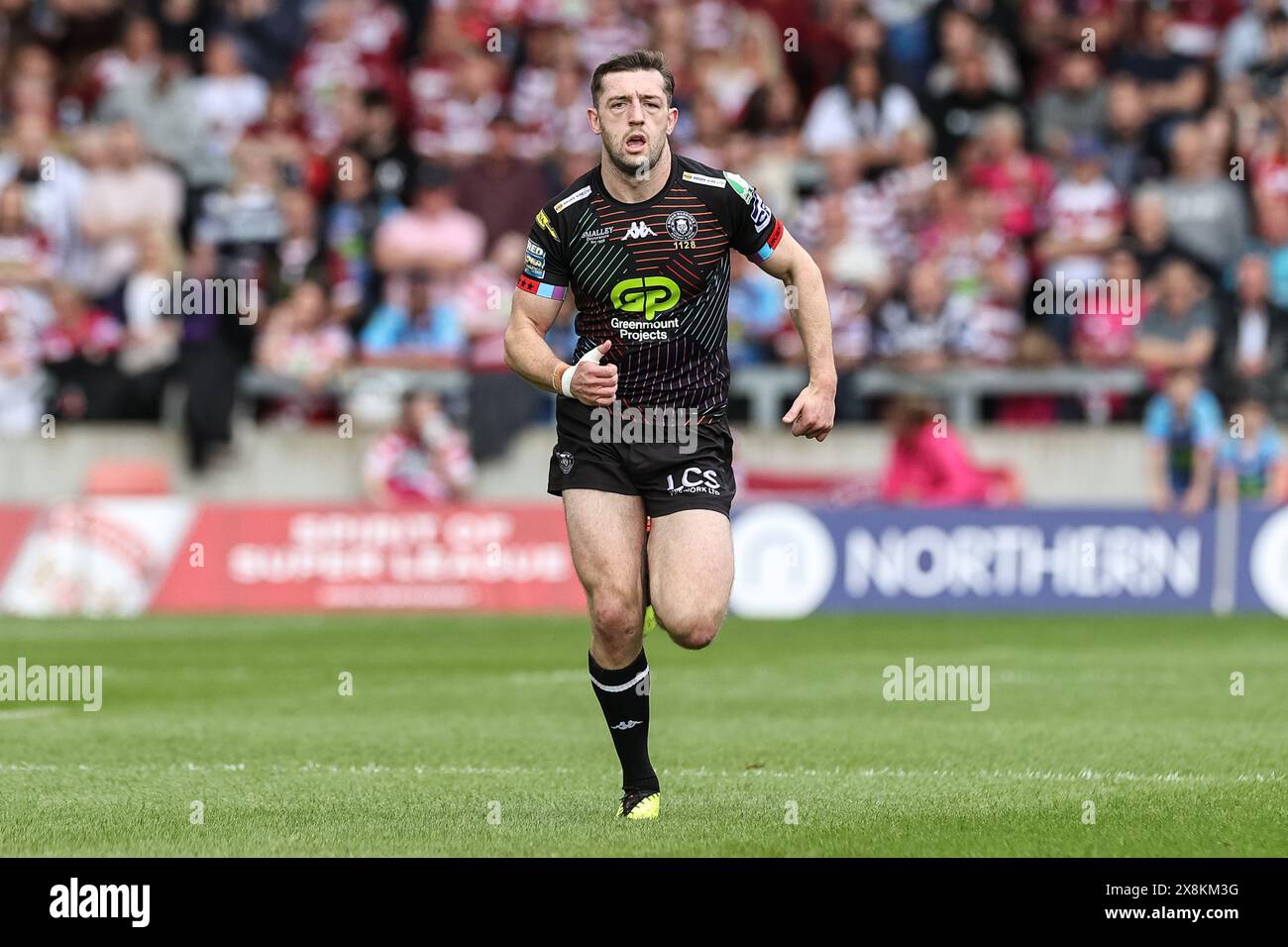 Jake Wardle of Wigan Warriors during the Betfred Super League Round 12 ...