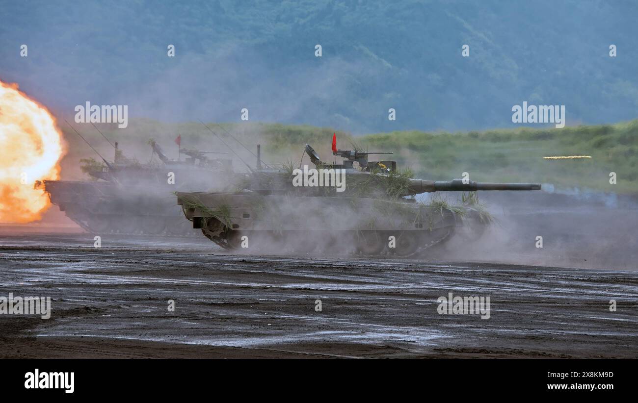 Gotemba, Japan. 26th May, 2024. Japan Ground Self-Defense Force's Type ...