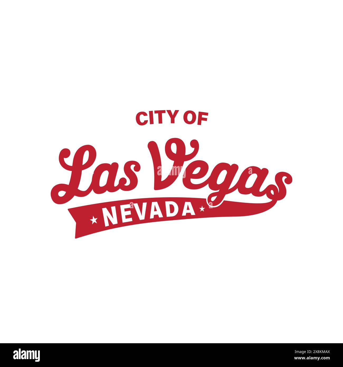 City of Las Vegas lettering design. Las Vegas, Nevada typography design ...
