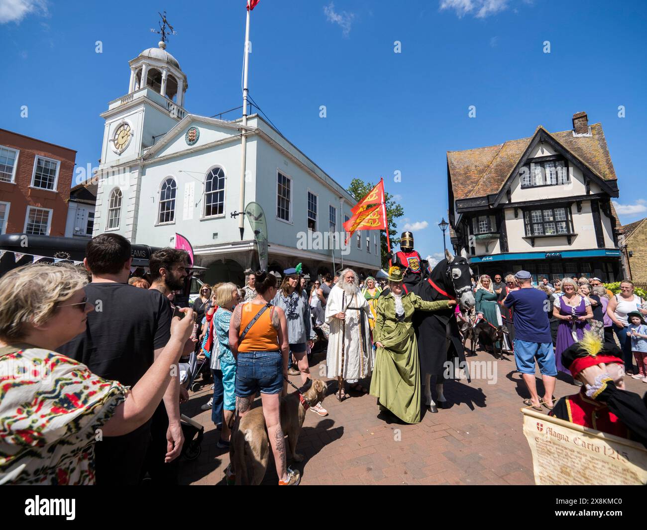 Faversham, Kent, UK. 26th May, 2024. Faversham Millennium Market ...