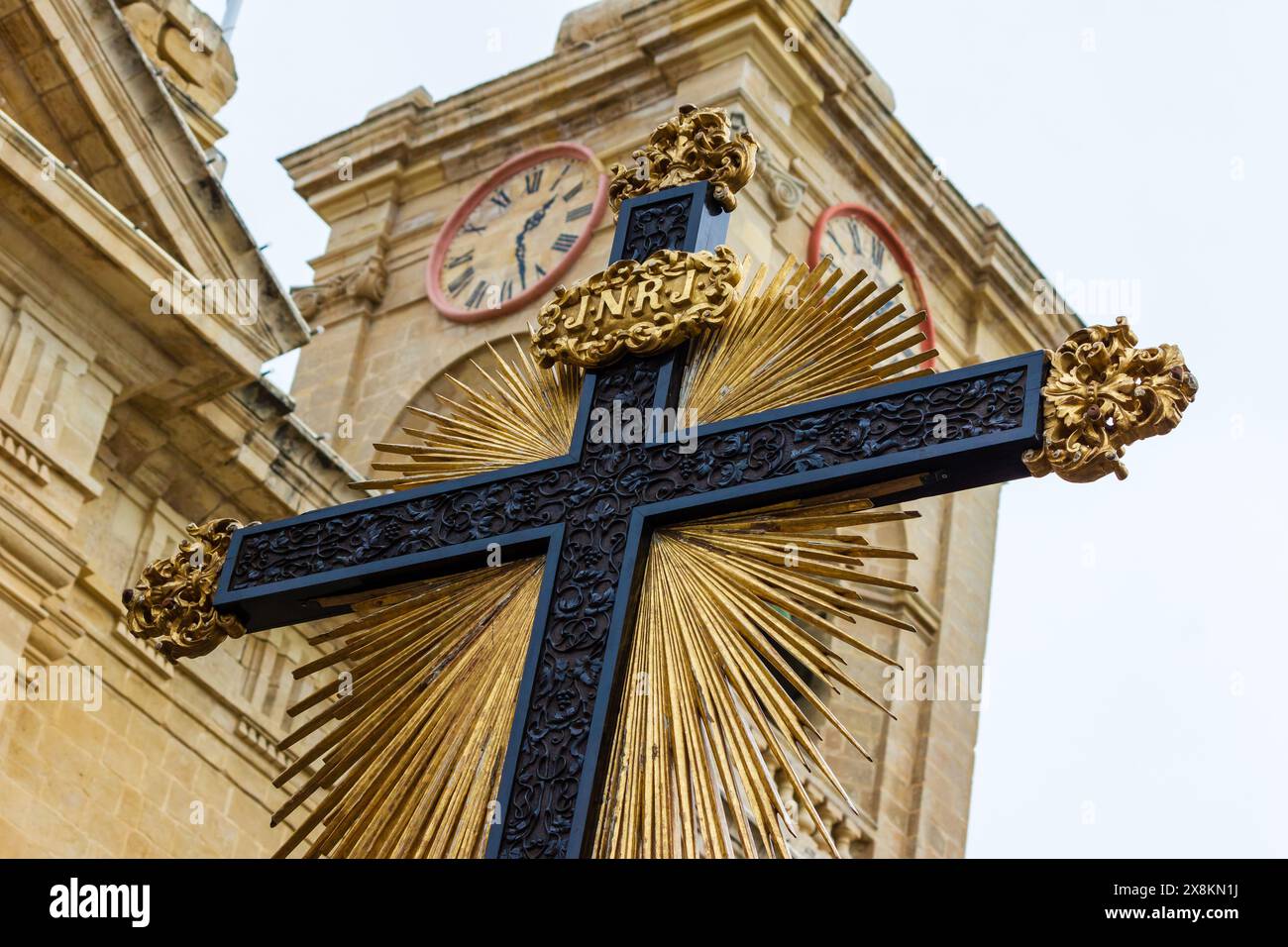 a statue of good Friday Stock Photo - Alamy