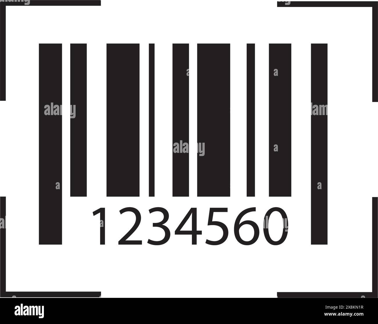 Barcode premium line icon. Simple high quality pictogram. Modern ...