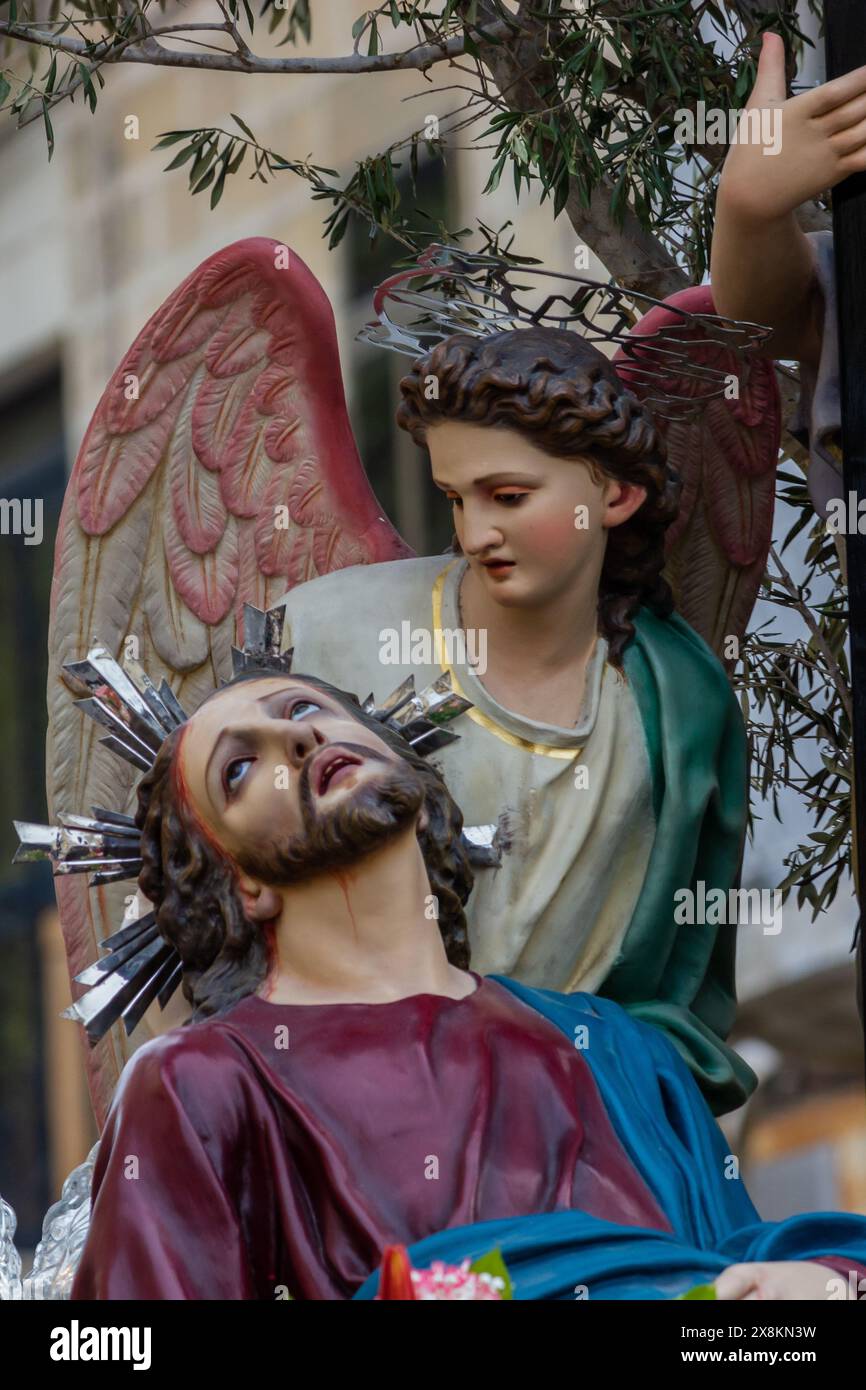 a statue of good Friday Stock Photo - Alamy
