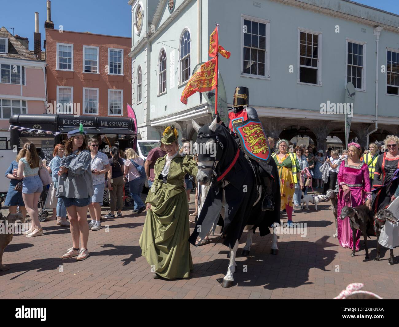 Faversham, Kent, UK. 26th May, 2024. Faversham Millennium Market ...
