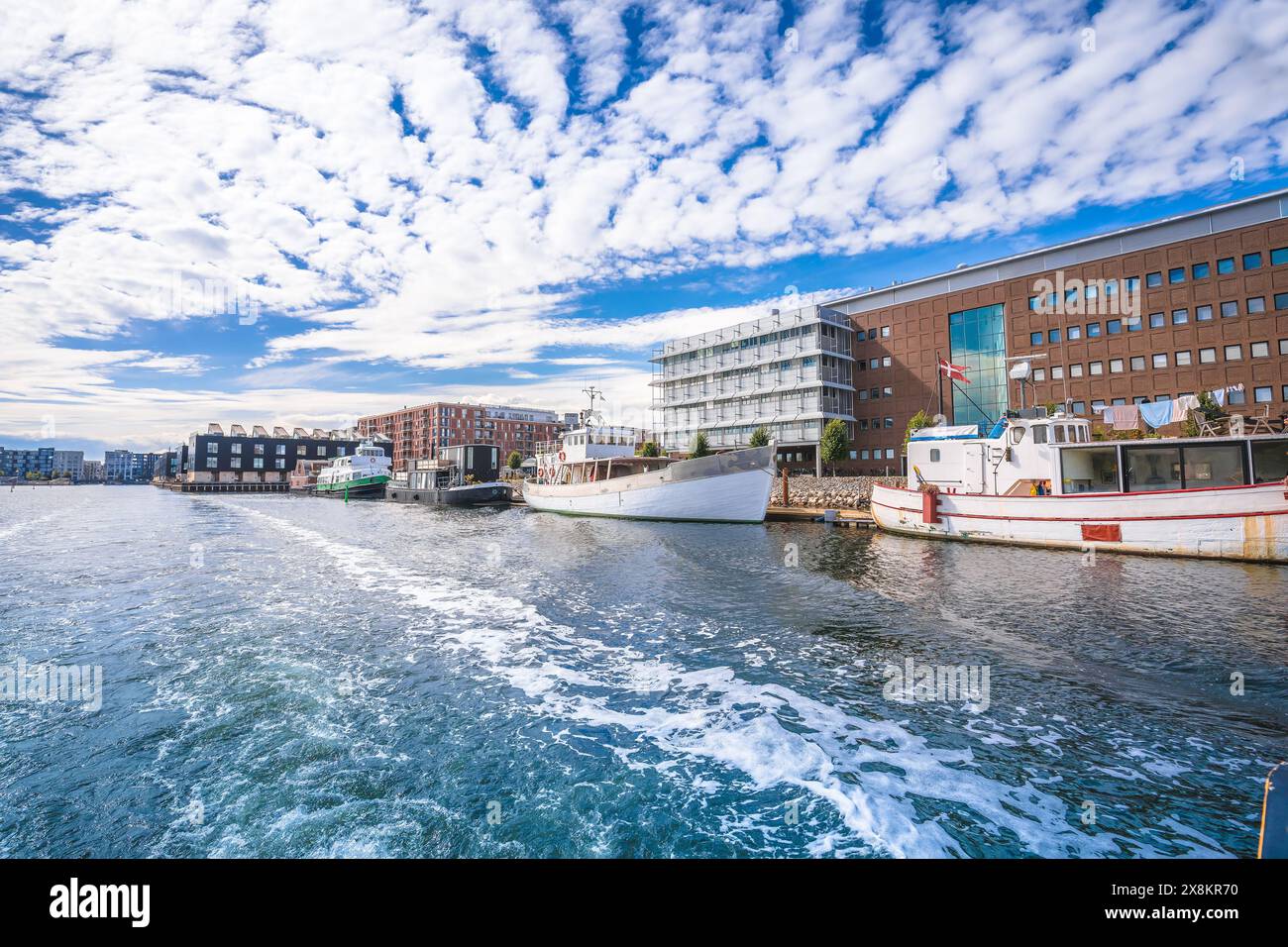 Scenic waterfront of Copenhagen view, capital of Denmark Stock Photo ...