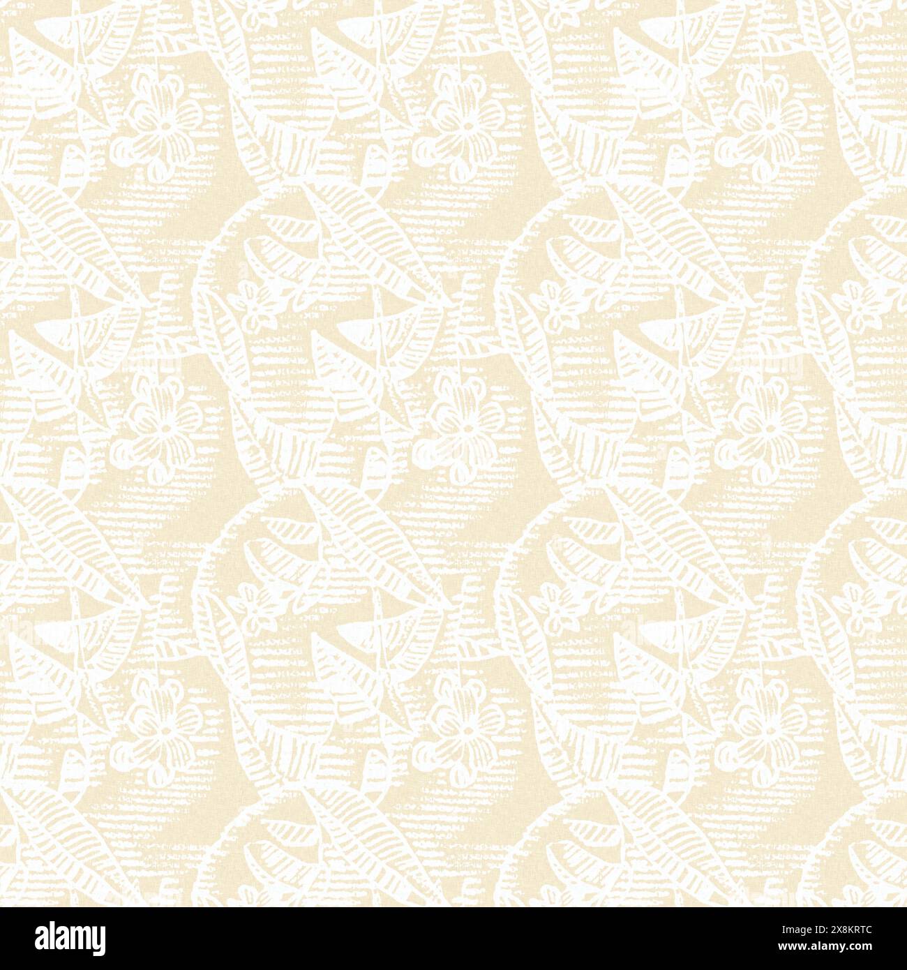 Modern white on cream lace effect wedding background texture. Soft ...