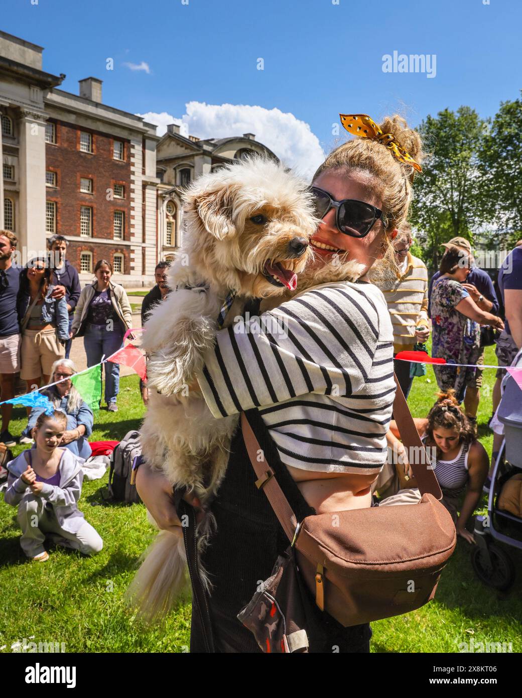 London, UK. 26th May, 2024. The popular Greenwich Dog Show returns to ...