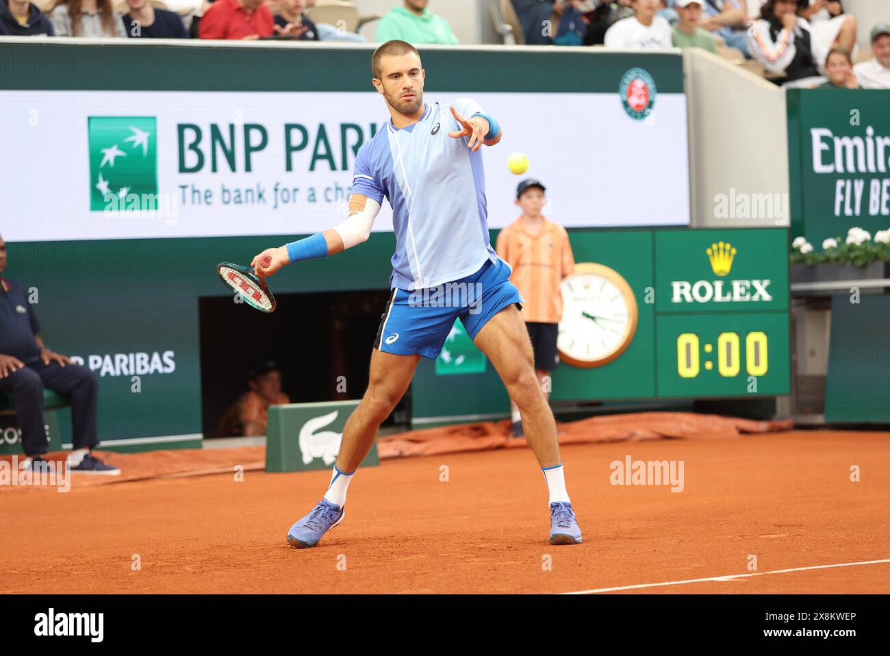 Thierry Larret/Maxppp. Tennis. Roland Garros 2024. Internationaux de ...