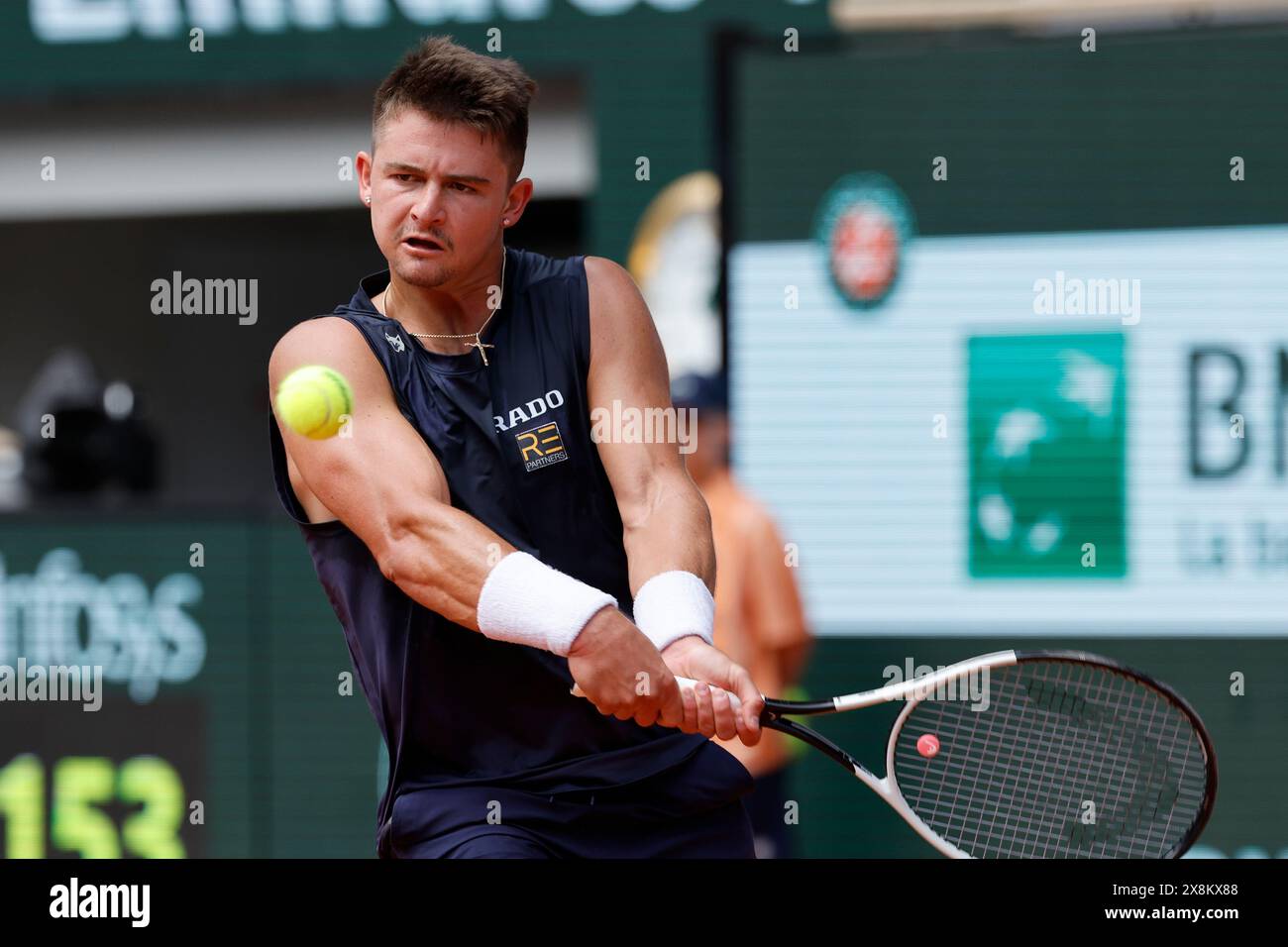 Paris, Paris, France. 26th May, 2024. J.J Wolf (USA) in action during ...