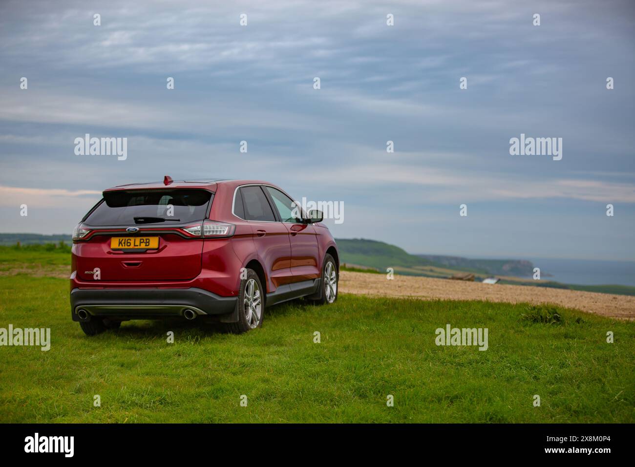 Car parked on purbeck hills hi-res stock photography and images - Alamy