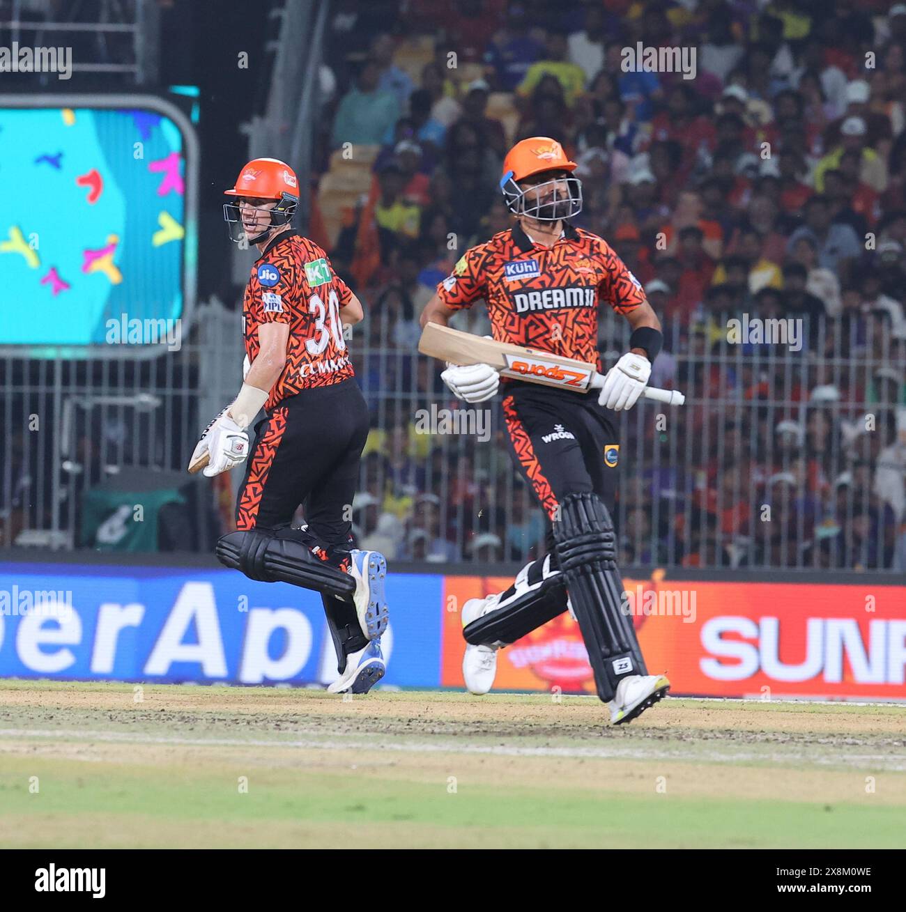 Chennai, India. 26th May, 2024. Tata IPL 2024 : Final KKR v SRH Kolkata Knight Riders v ...