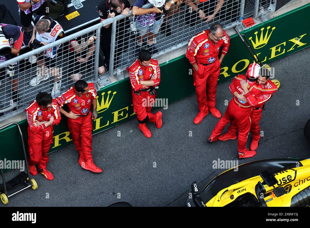Monte Carlo, Monaco. 26th May, 2024. Race winner Charles Leclerc (MON ...