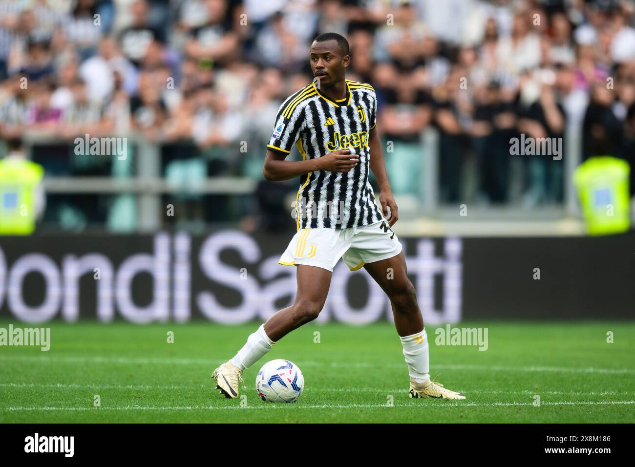 Turin, Italy. 25 May 2024. Tiago Djalo of Juventus FC in action during ...