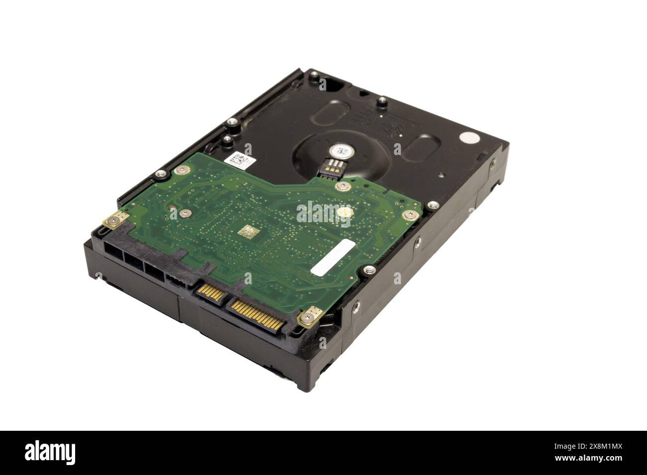 Hard disk drive isolated on white background Stock Photo - Alamy