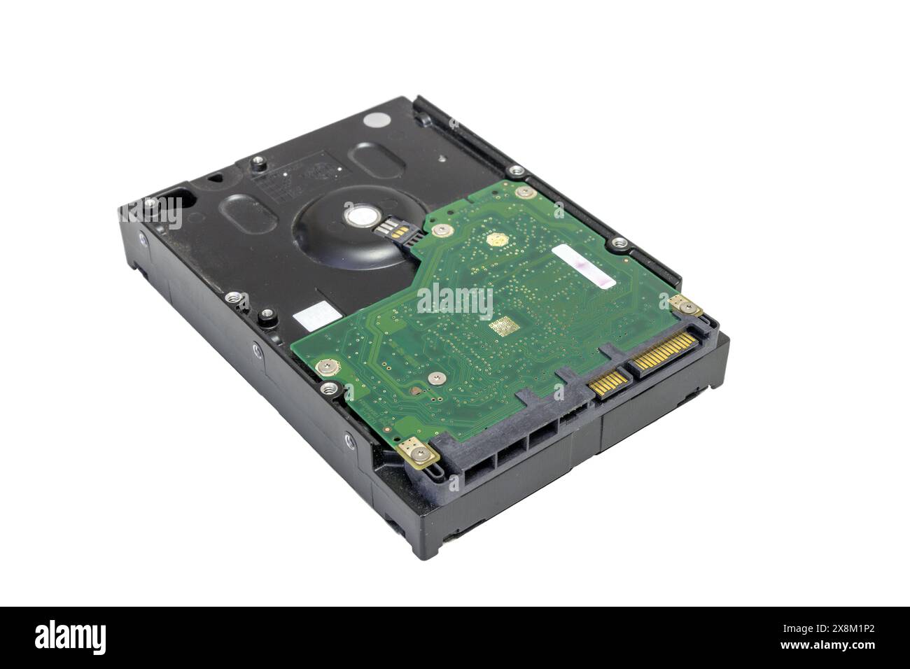 Hard disk drive isolated on white background Stock Photo - Alamy
