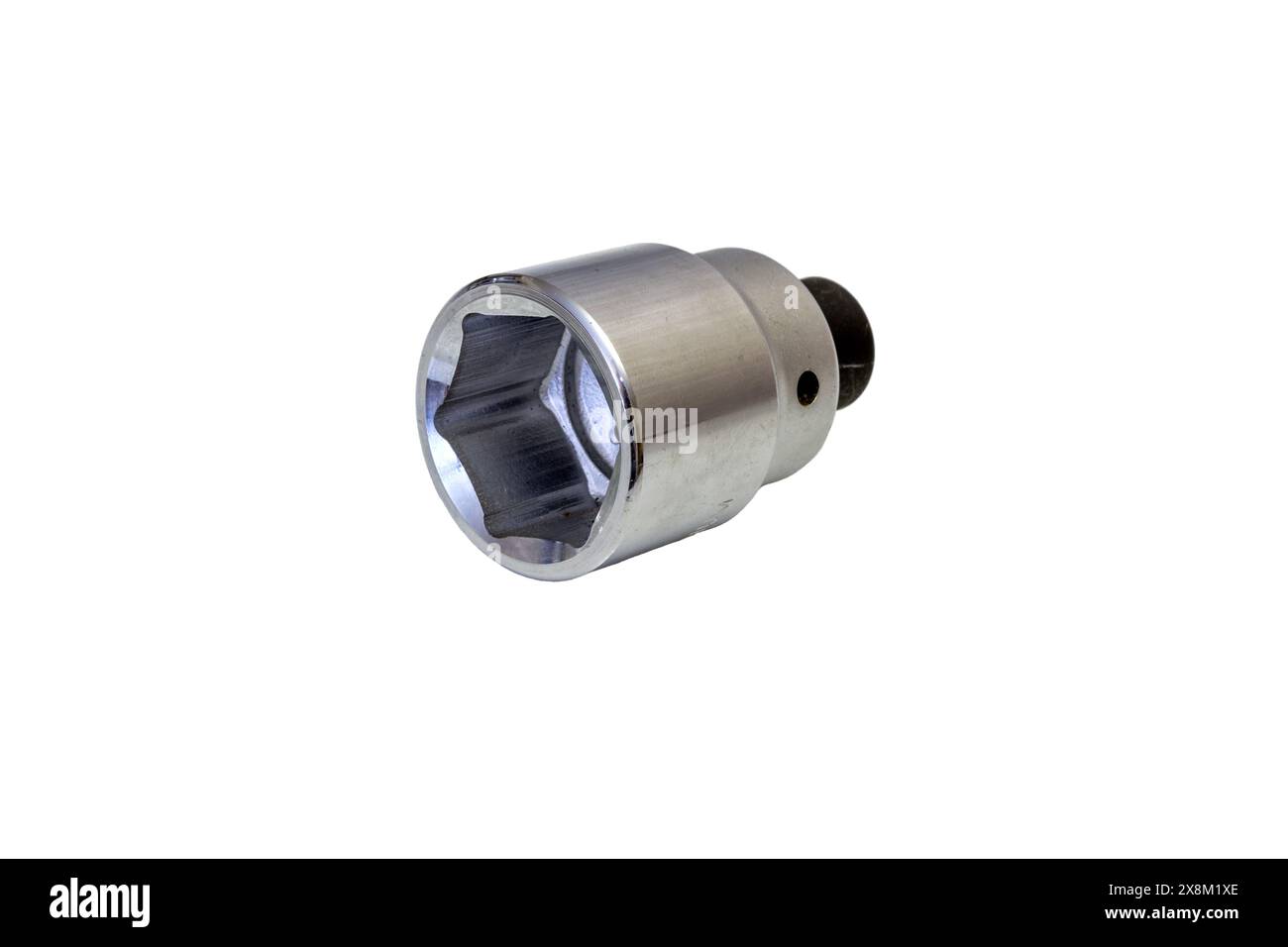 Stainless steel hex sockets for Torque Wrench isolated on a white ...