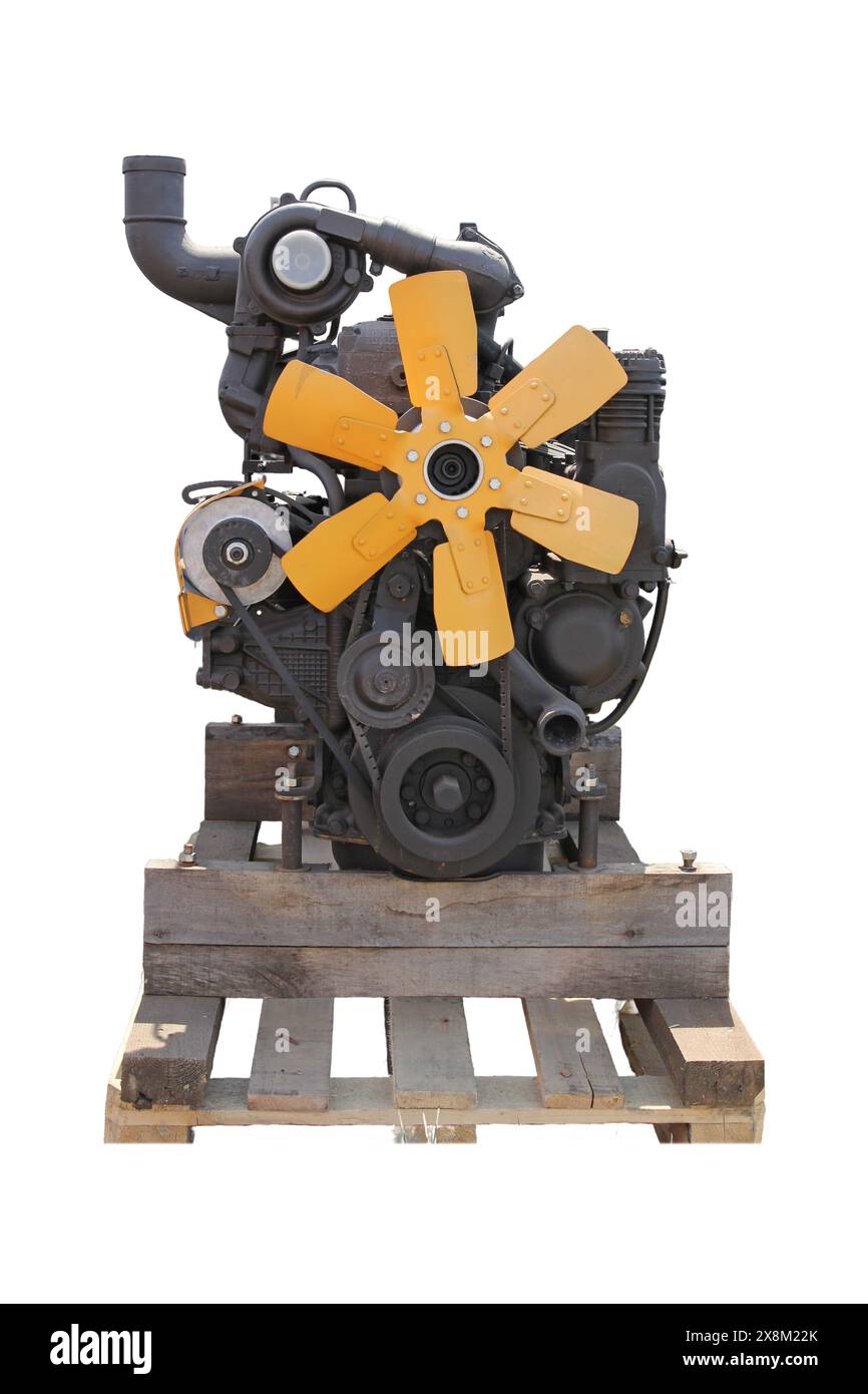 Aviation automotive piston engine with arrangement of cylinders ...