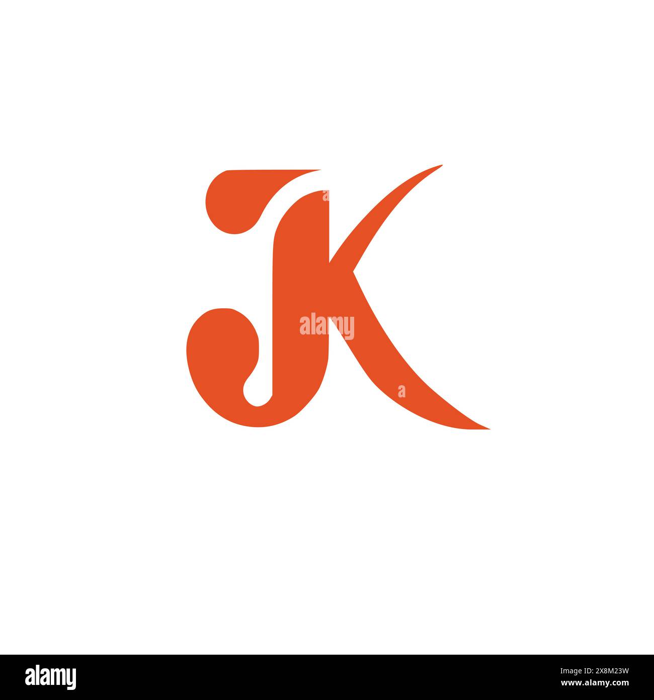 JK Alphabet letters Initials Monogram logo KJ, J and K Stock Vector ...