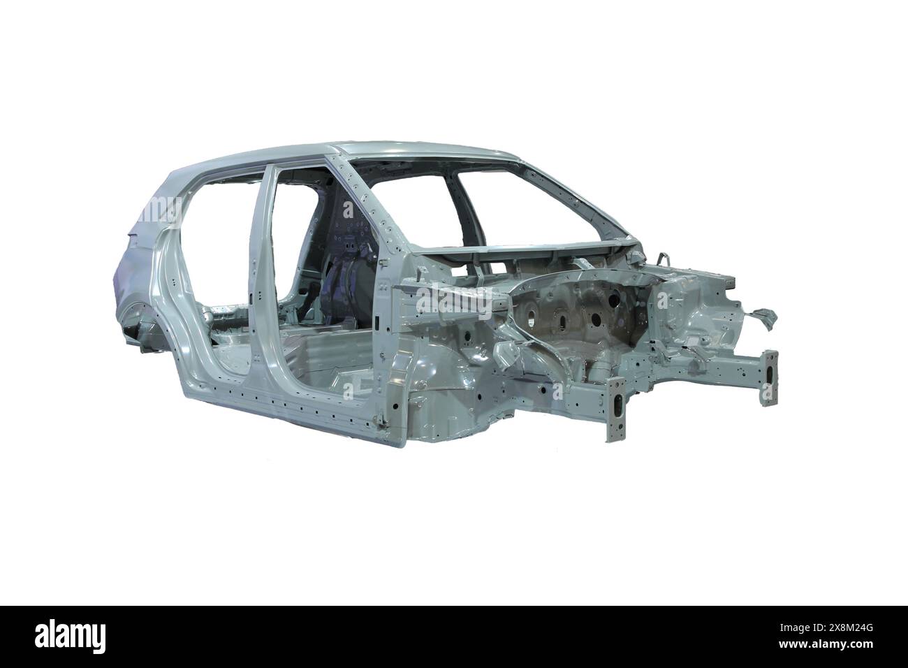 Body of a car under the white background Stock Photo - Alamy