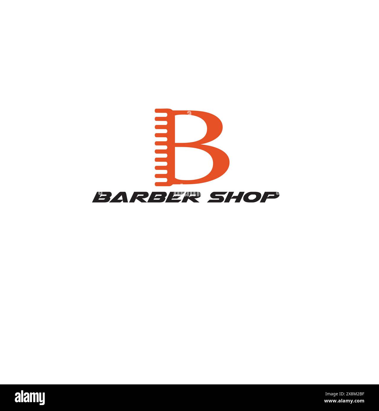 Comb letter B logo vector design. Suitable for business, fashion style ...