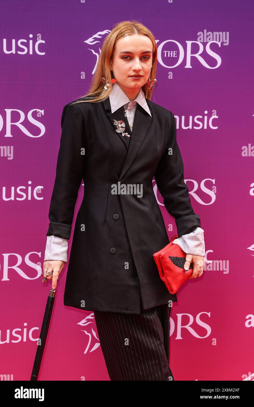 Imogen Williams attends The Ivors 2024 at the Grosvenor House Hotel in London Stock Photo - Alamy