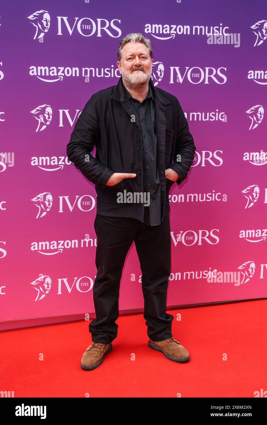 Guy Garvey of Elbow attends The Ivors 2024 at the Grosvenor House Hotel ...