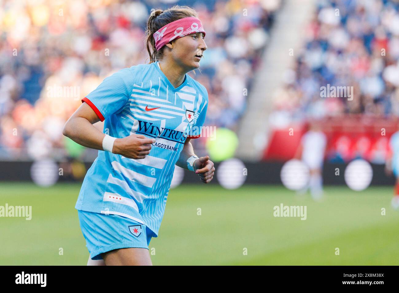 May 25, 2024: Chicago Red Stars forward Ally Schlegel (34) during NWSL ...