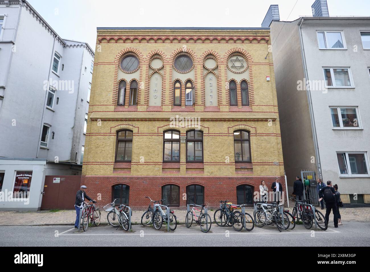 Kiel, Germany. 26th May, 2024. View of the "Mishkan Shalom" synagogue ...
